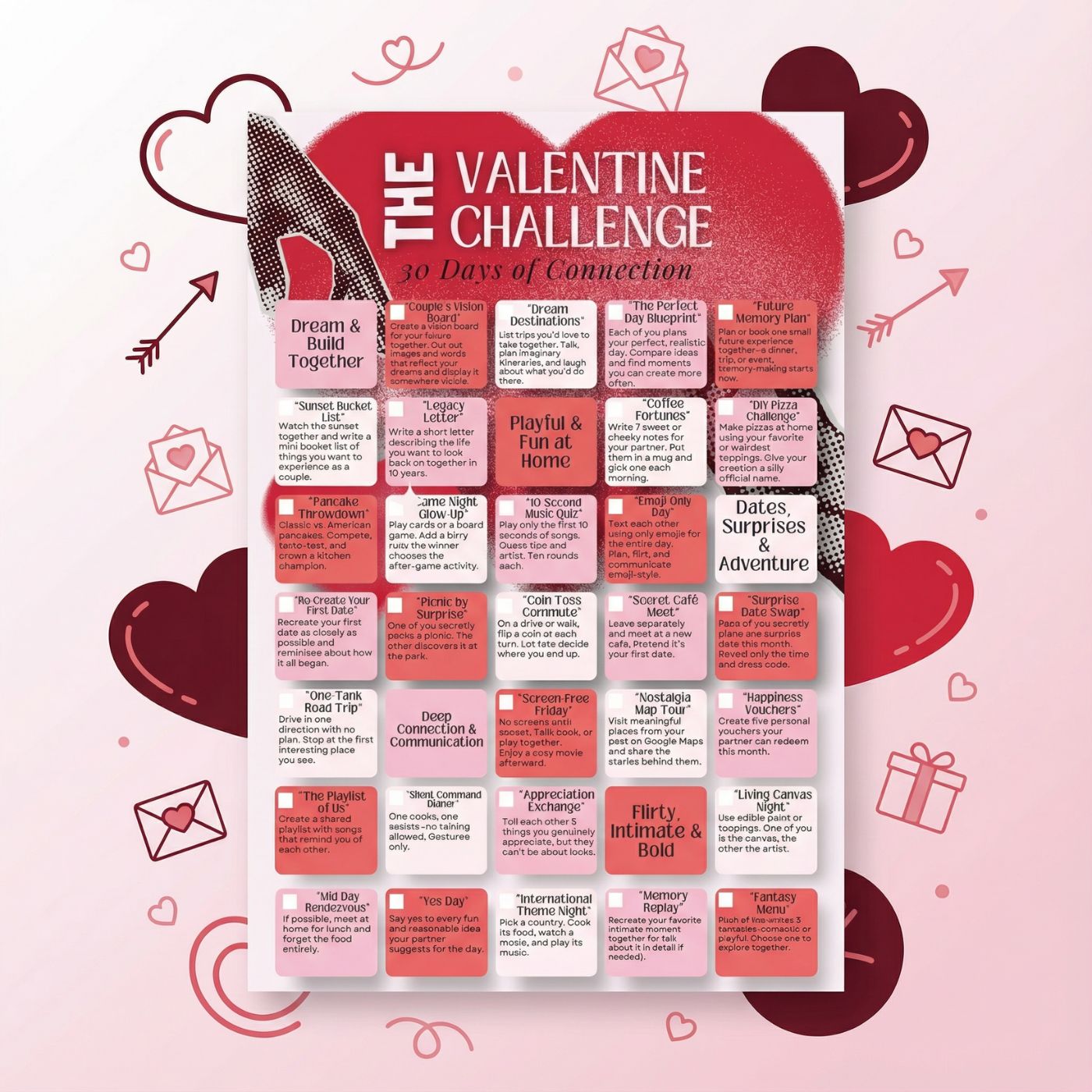 The Valentine Challenge: 30 Days of Love, Laughter & Connection – The ...