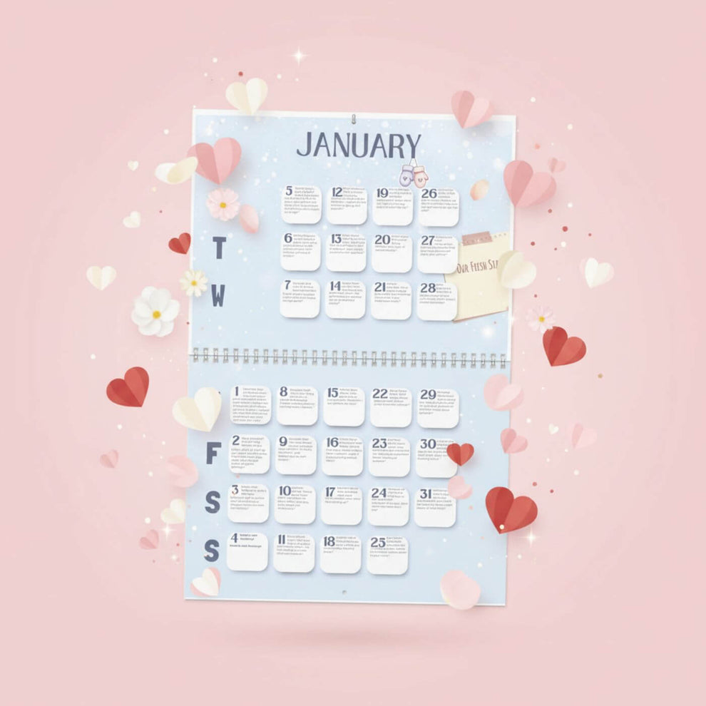 The Couple Challenge Calendar | 365 Challenges